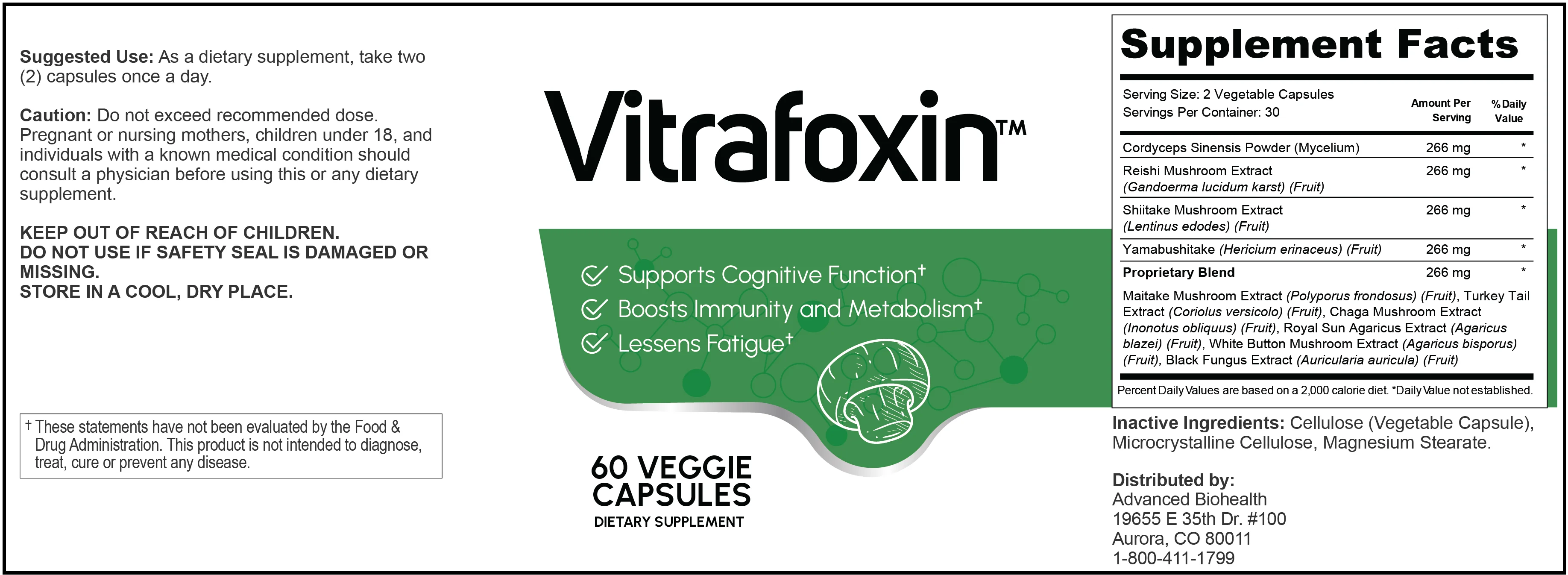 Vitrafoxin™ - Official USA Website - Get 60% OFF Today Only!